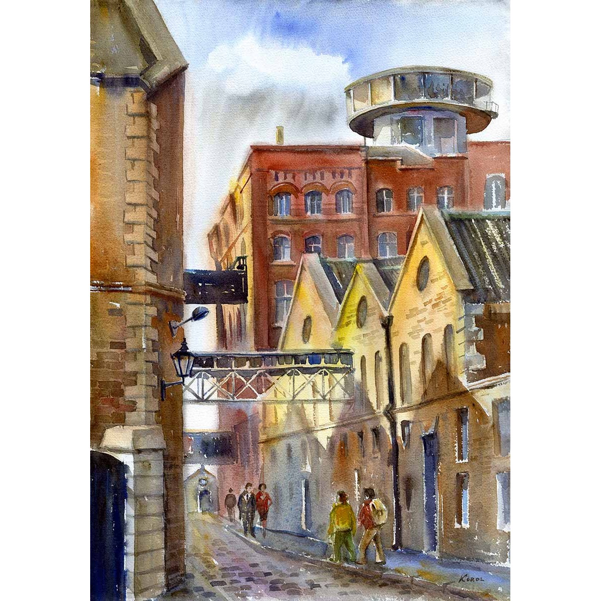 'Guinness Skybar' Giclée Print